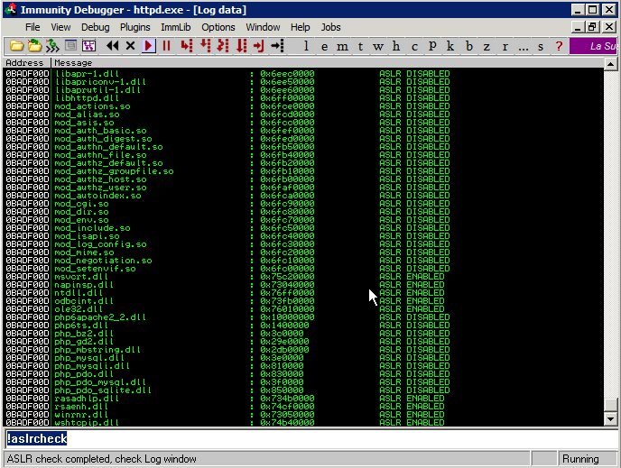 Advanced Windows Exploitation - ROP exploit