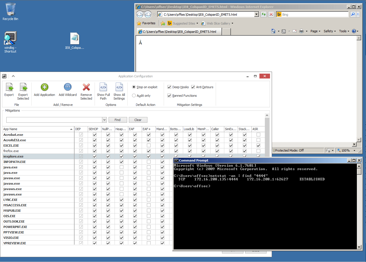 Disarming Enhanced Mitigation Experience Toolkit (EMET) v 5.0